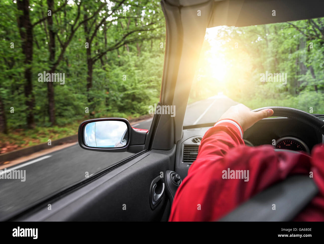 Convertible car view from inside hi-res stock photography and images ...