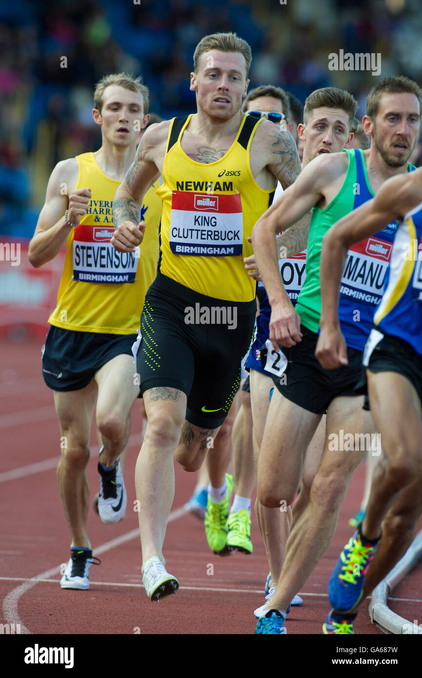 Birmingham 25th June 2016, Dale King-Clutterbuck competing in the Men's ...