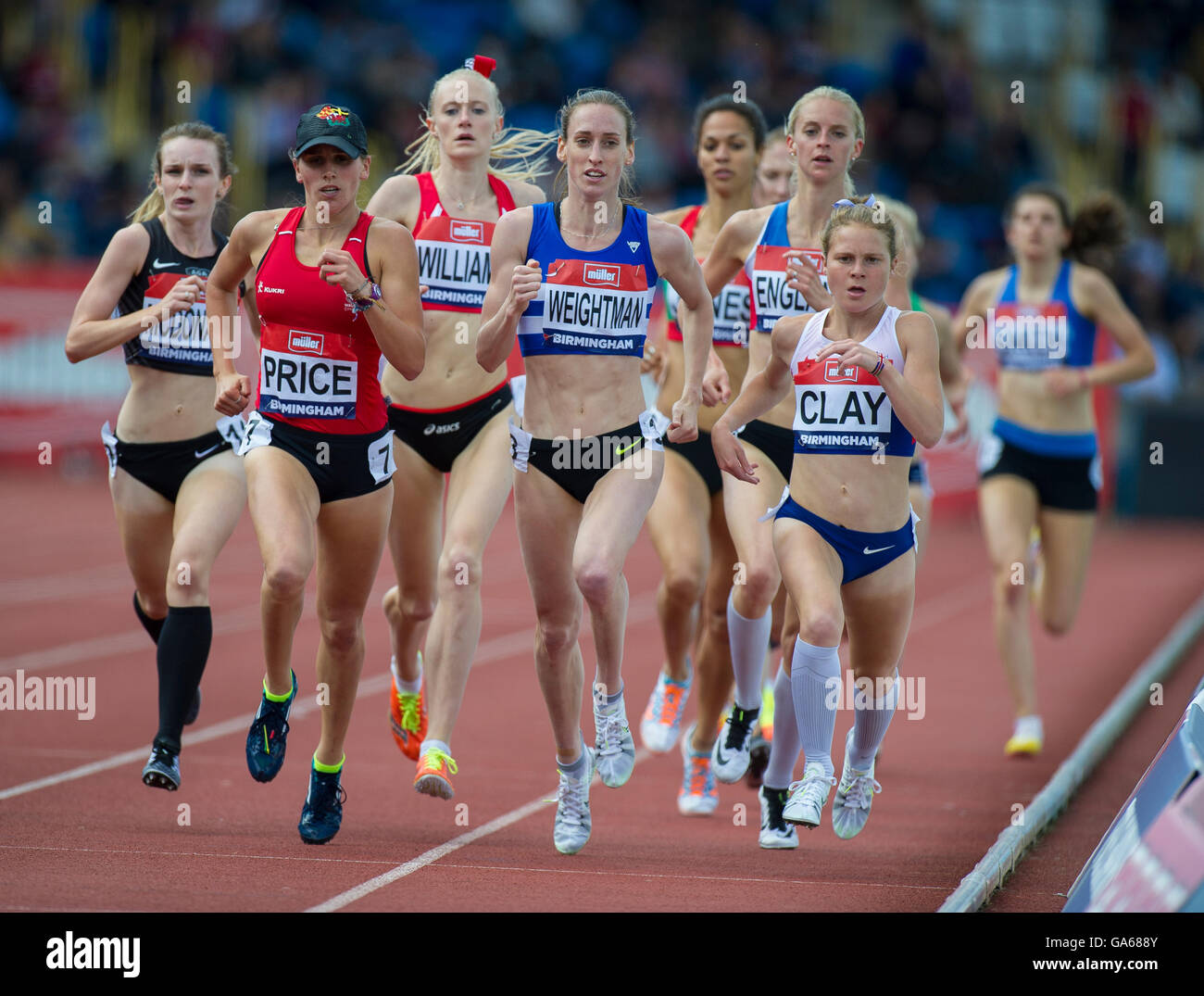 Birmingham 25th June 2016, Ffion Price competing during day two of the ...