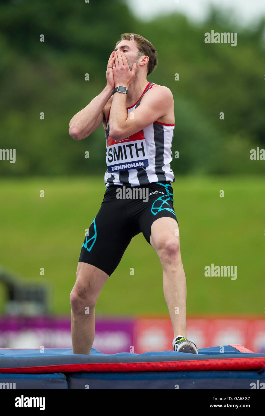 Birmingham 25th June 2016,Allan Smith of Great Britain competes in the ...