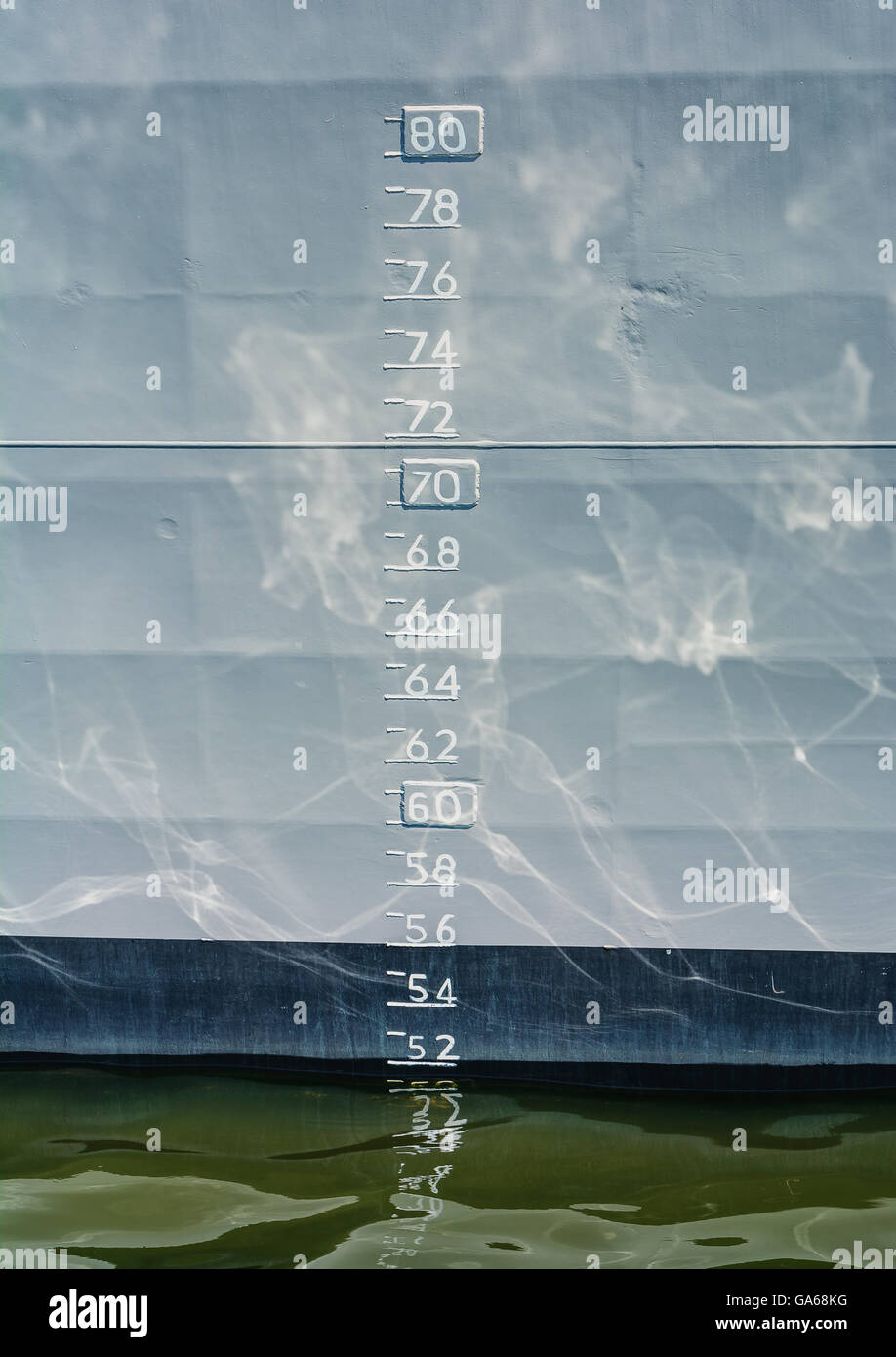 Depth scale tide hi-res stock photography and images - Alamy