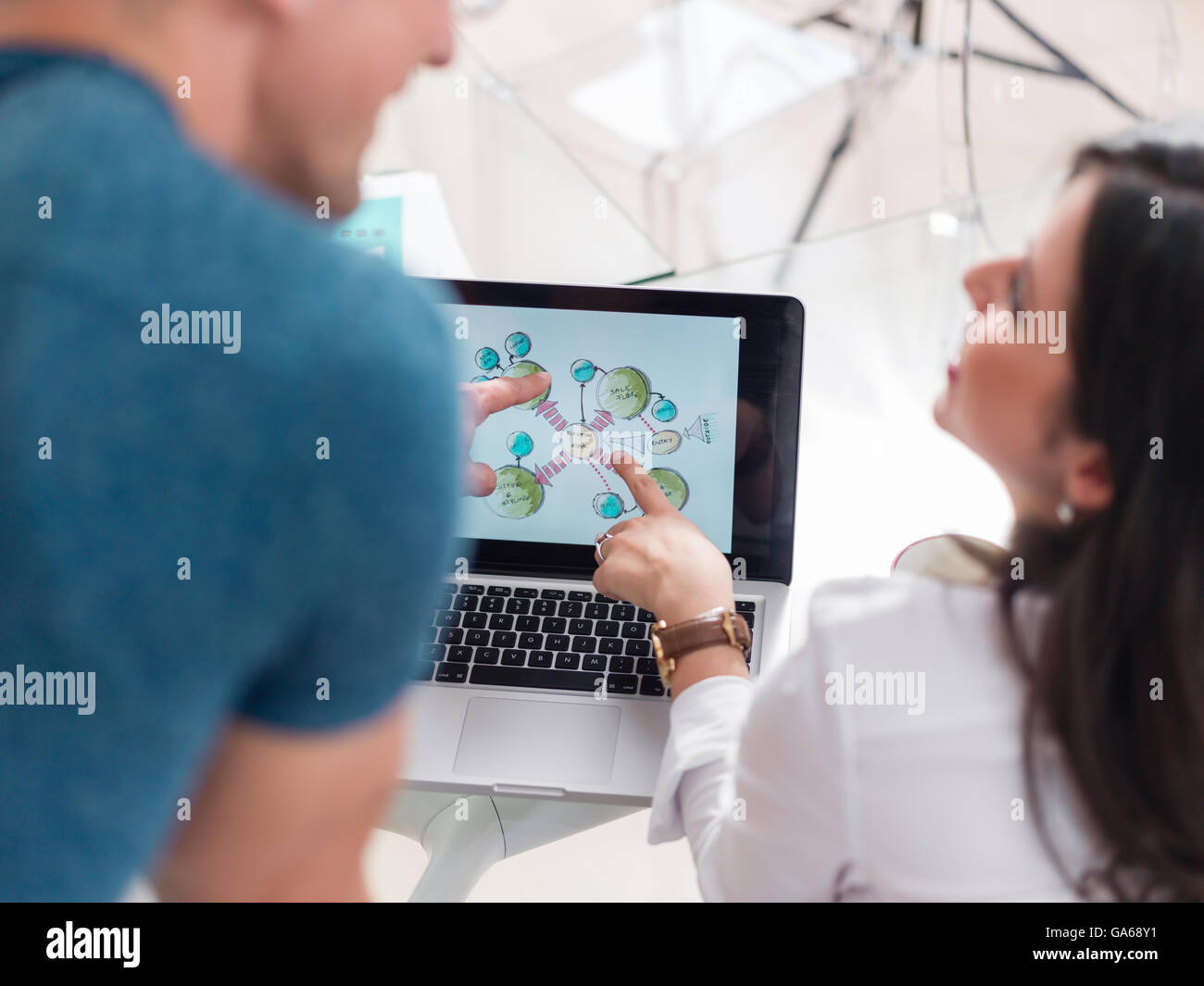 Designer Teamwork Brainstorming Planning Meeting Concept Stock Photo ...