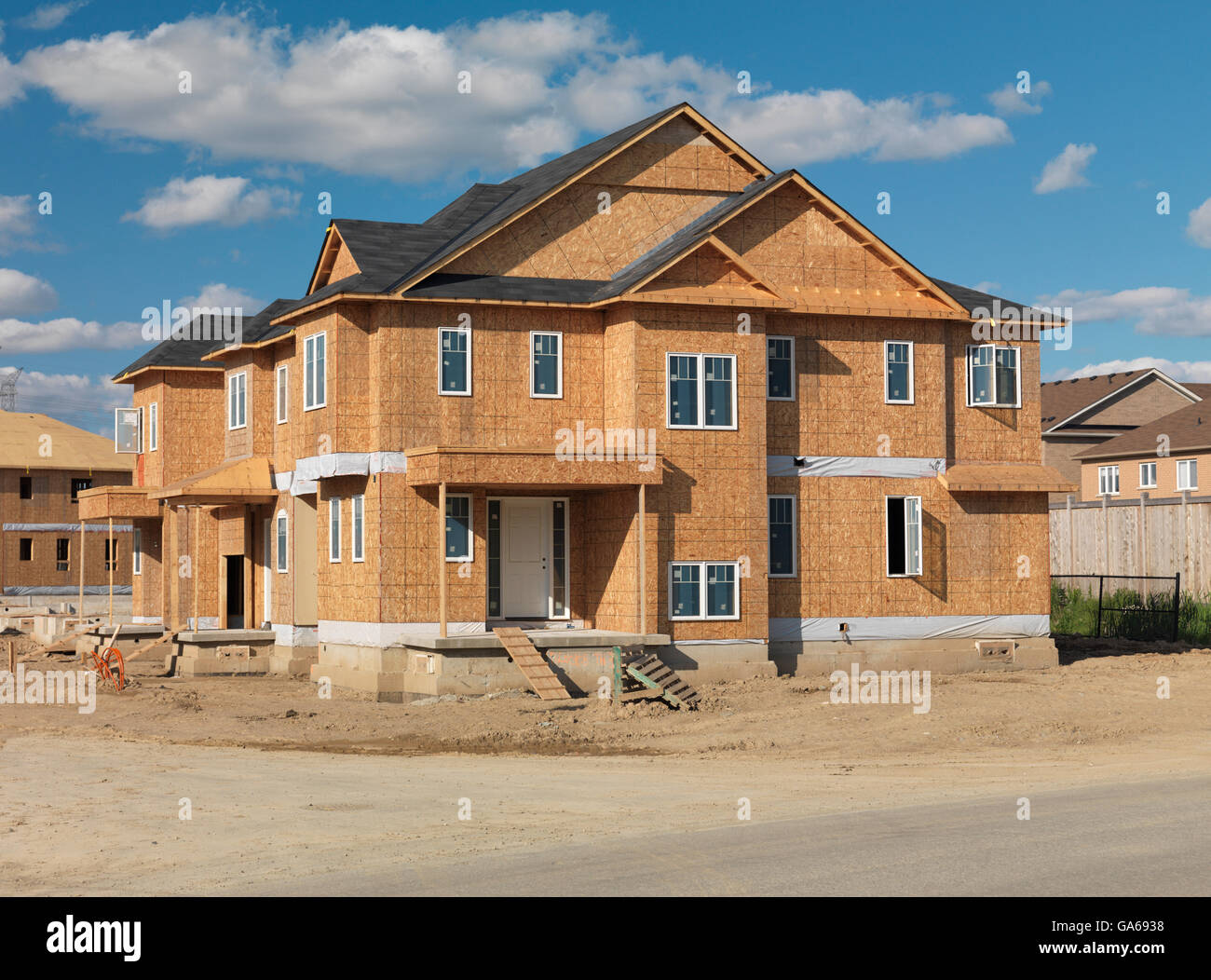 Timber Frame Construction Houses High Resolution Stock Photography and ...