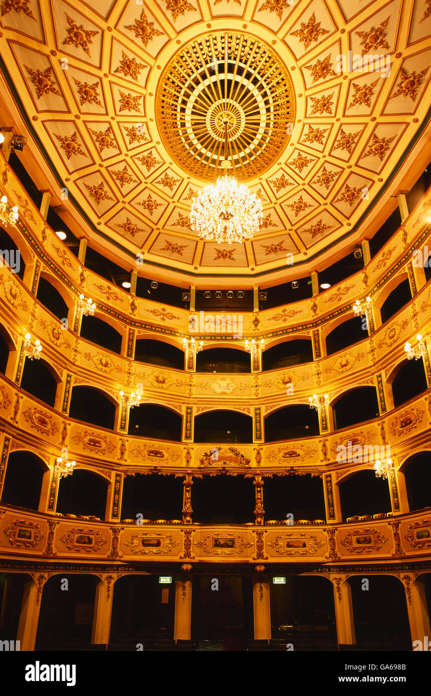 Manoel Theatre, oldest opera house worldwide, La Valletta, Malta ...