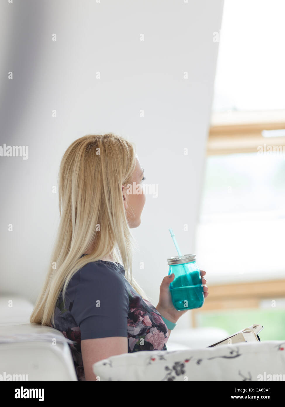 Morning coffee is my daily routine Stock Photo - Alamy