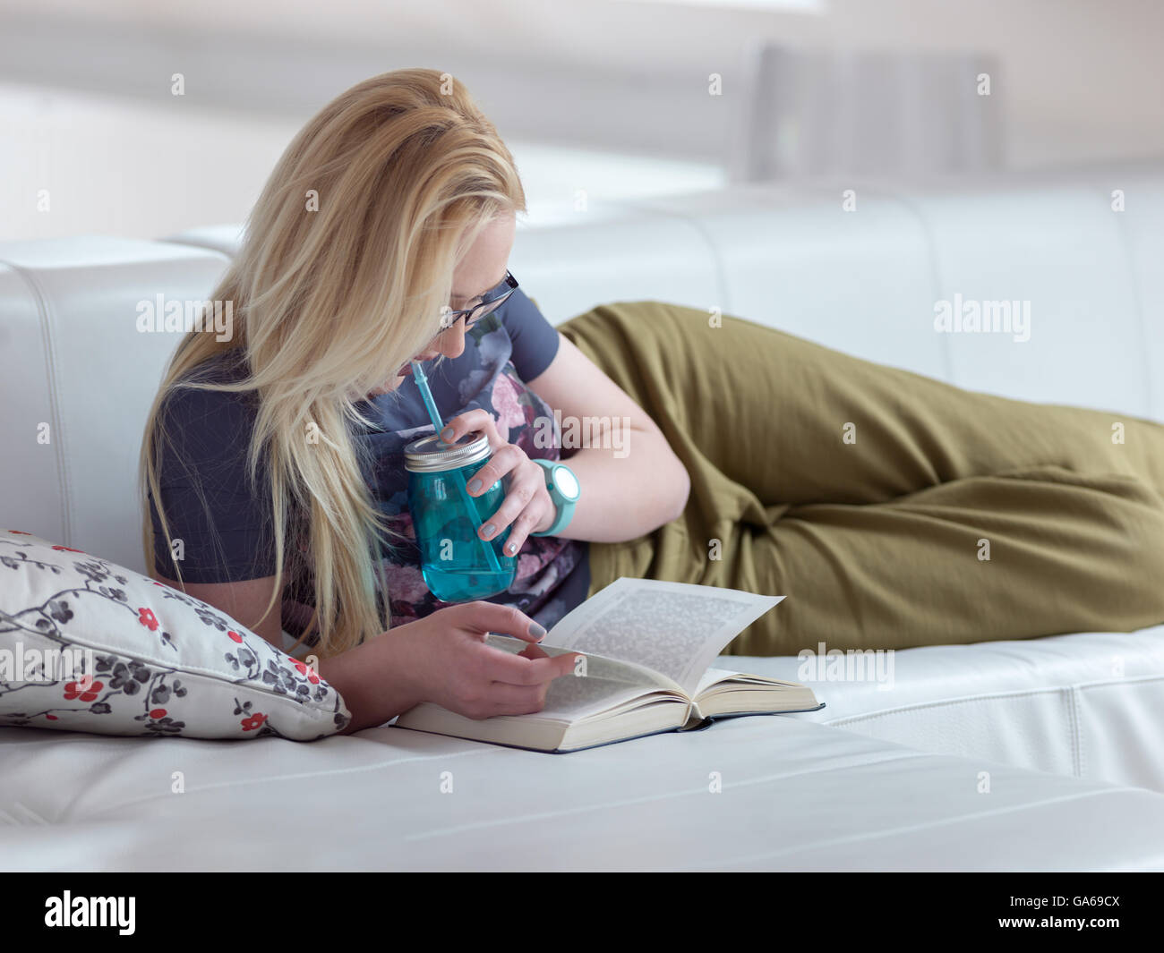 Morning coffee is my daily routine Stock Photo - Alamy