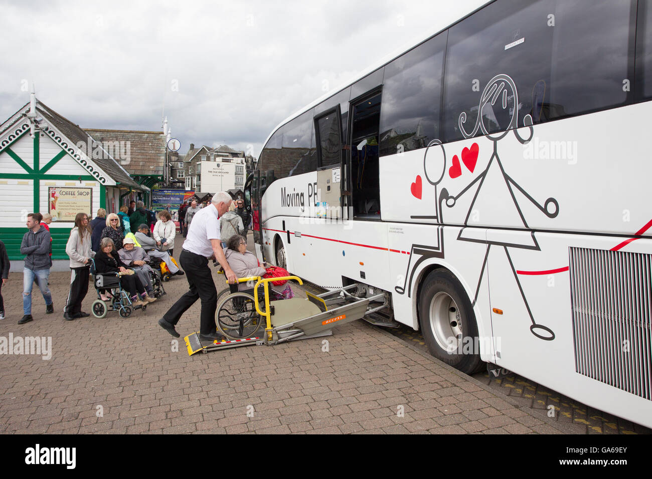 Converted for wheelchairs hi-res stock photography and images - Alamy