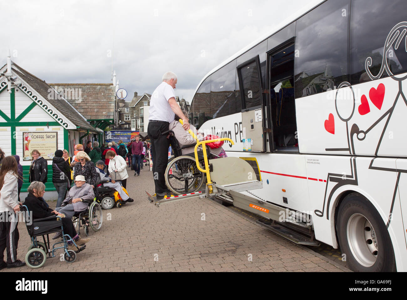 Moving People Ltd Specially adapted coaches for breaks for disabled ...