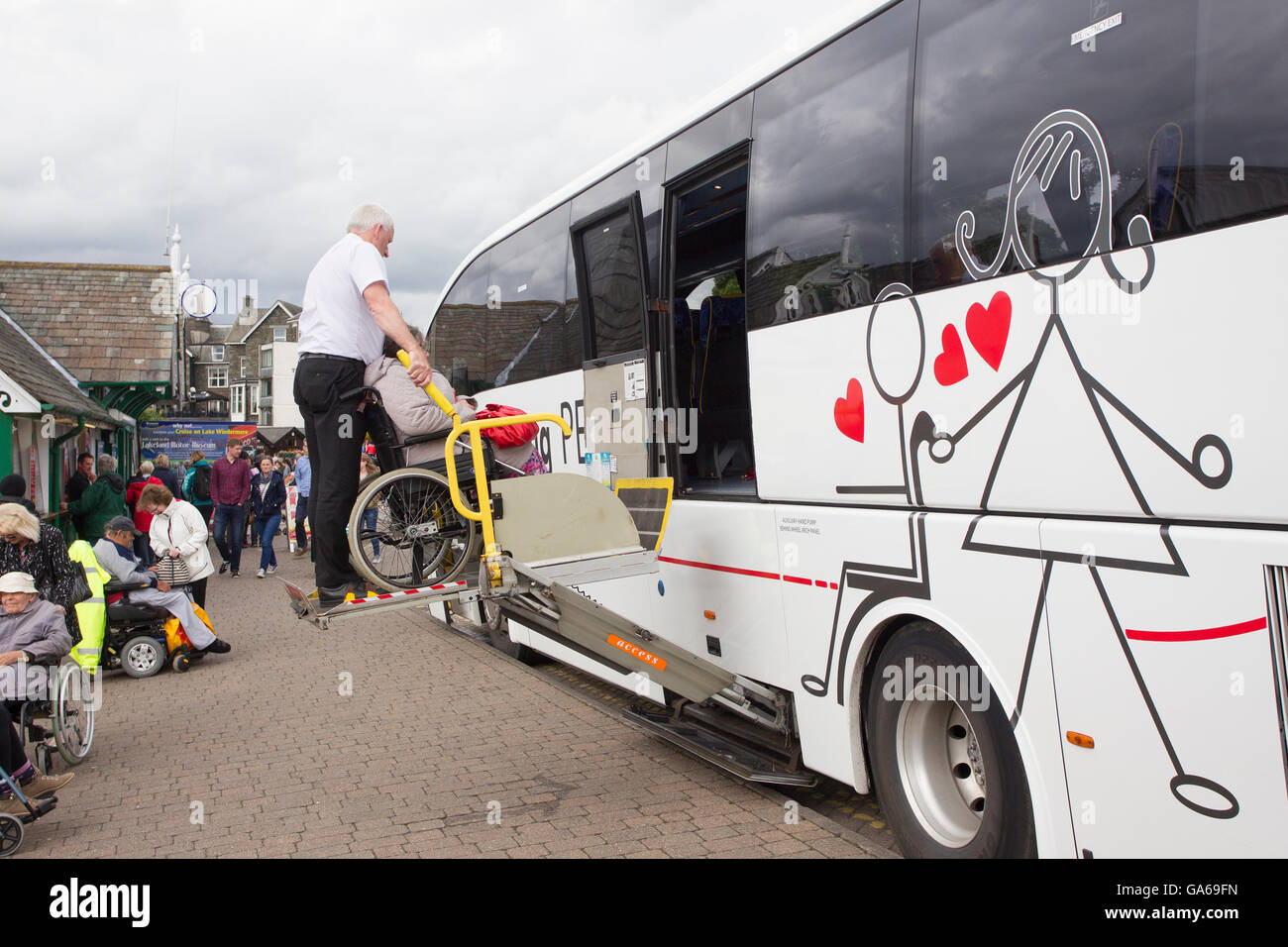 Converted for wheelchairs hi-res stock photography and images - Alamy