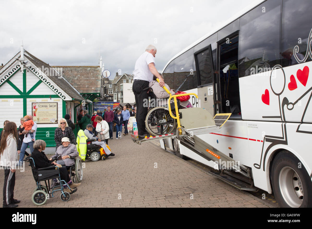 Moving People Ltd Specially adapted coaches for breaks for disabled ...