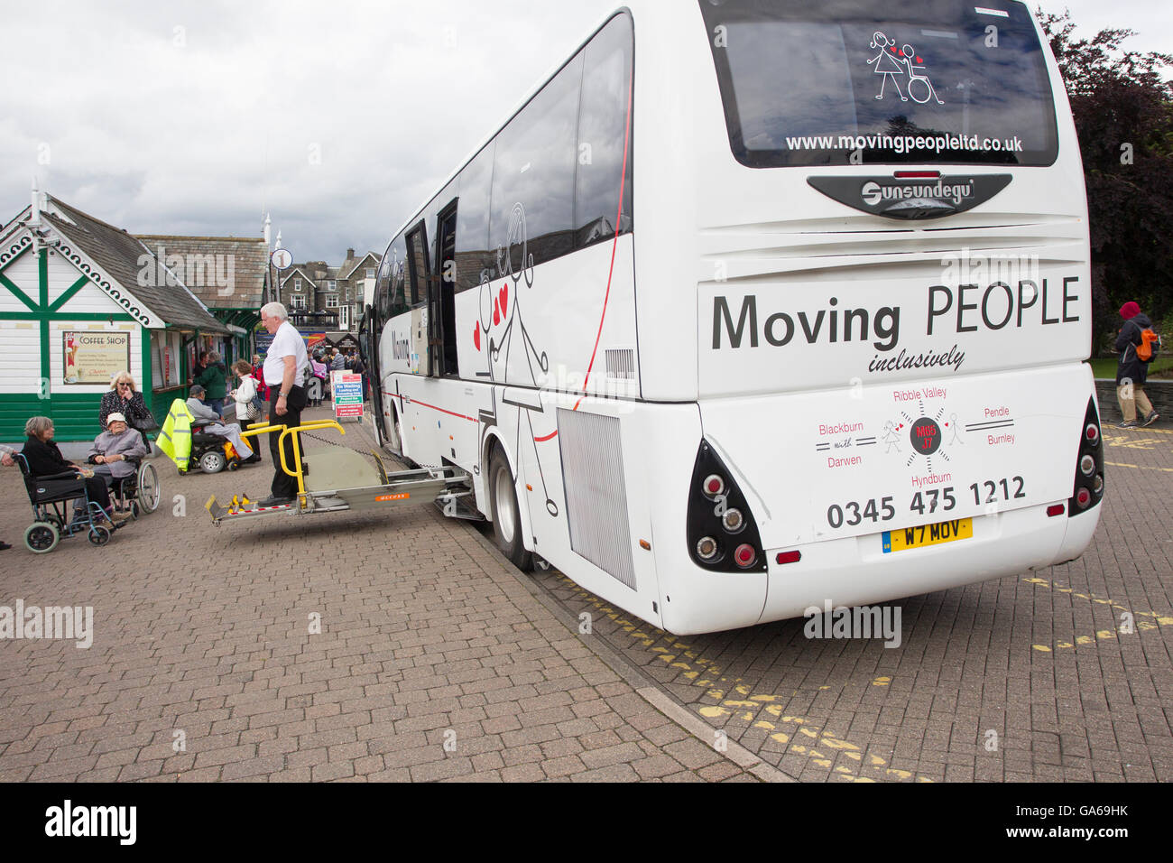 Moving People Ltd Specially adapted coaches for breaks for disabled ...