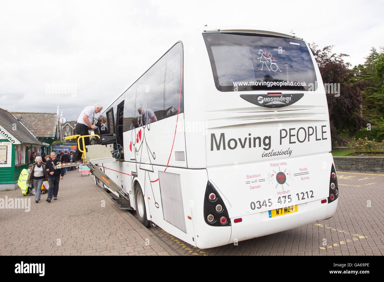 Moving People Ltd Specially adapted coaches for breaks for disabled ...