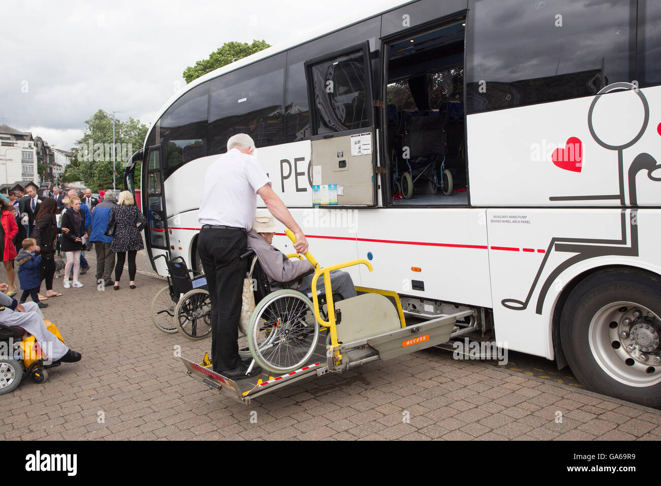 Moving People Ltd Specially adapted coaches for breaks for disabled ...