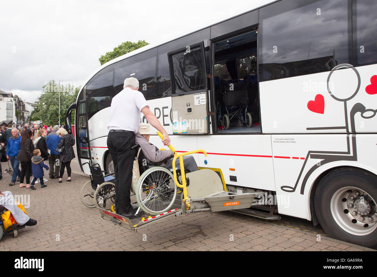 Converted for wheelchairs hi-res stock photography and images - Alamy