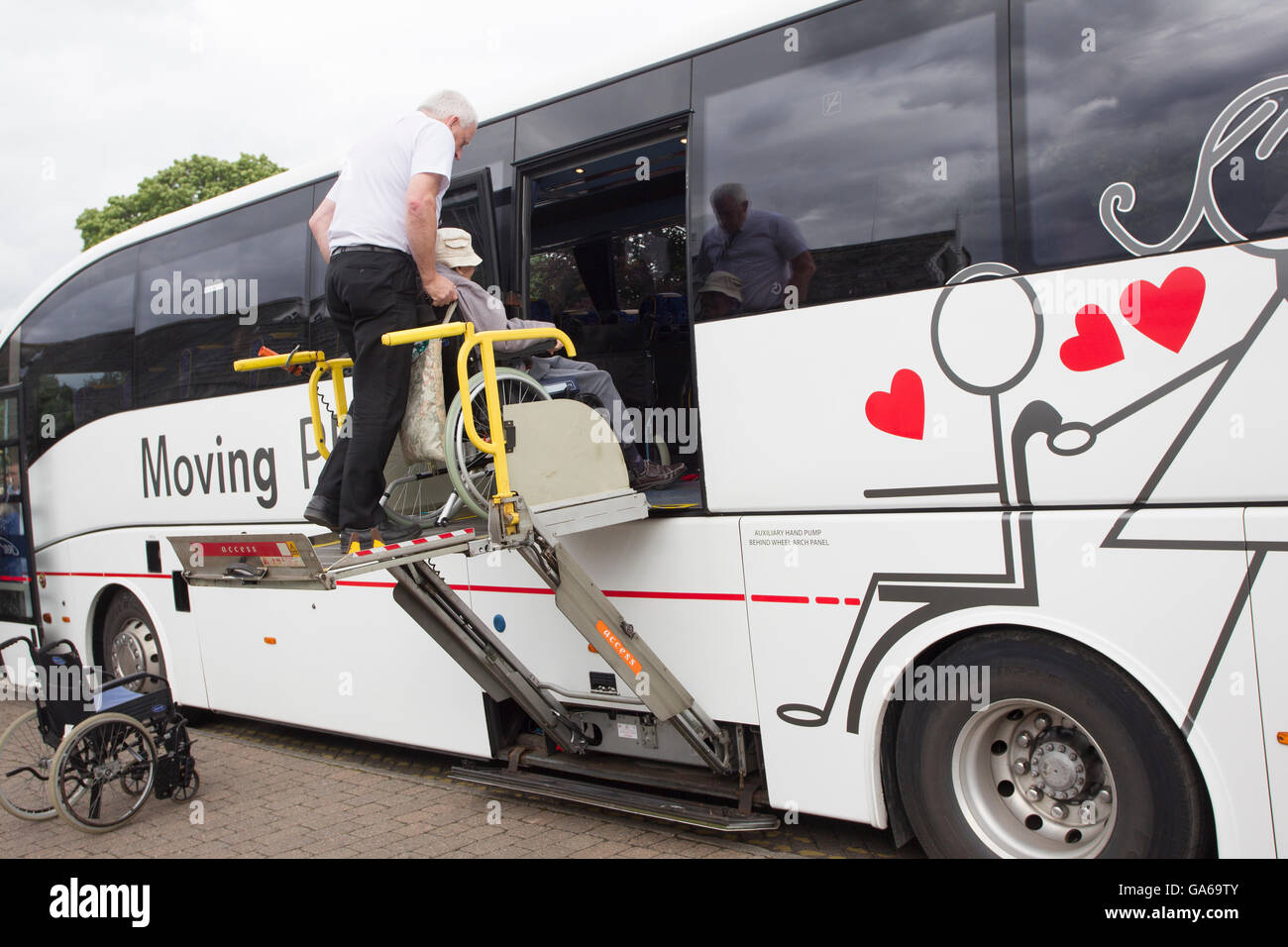 Moving People Ltd Specially adapted coaches for breaks for disabled ...