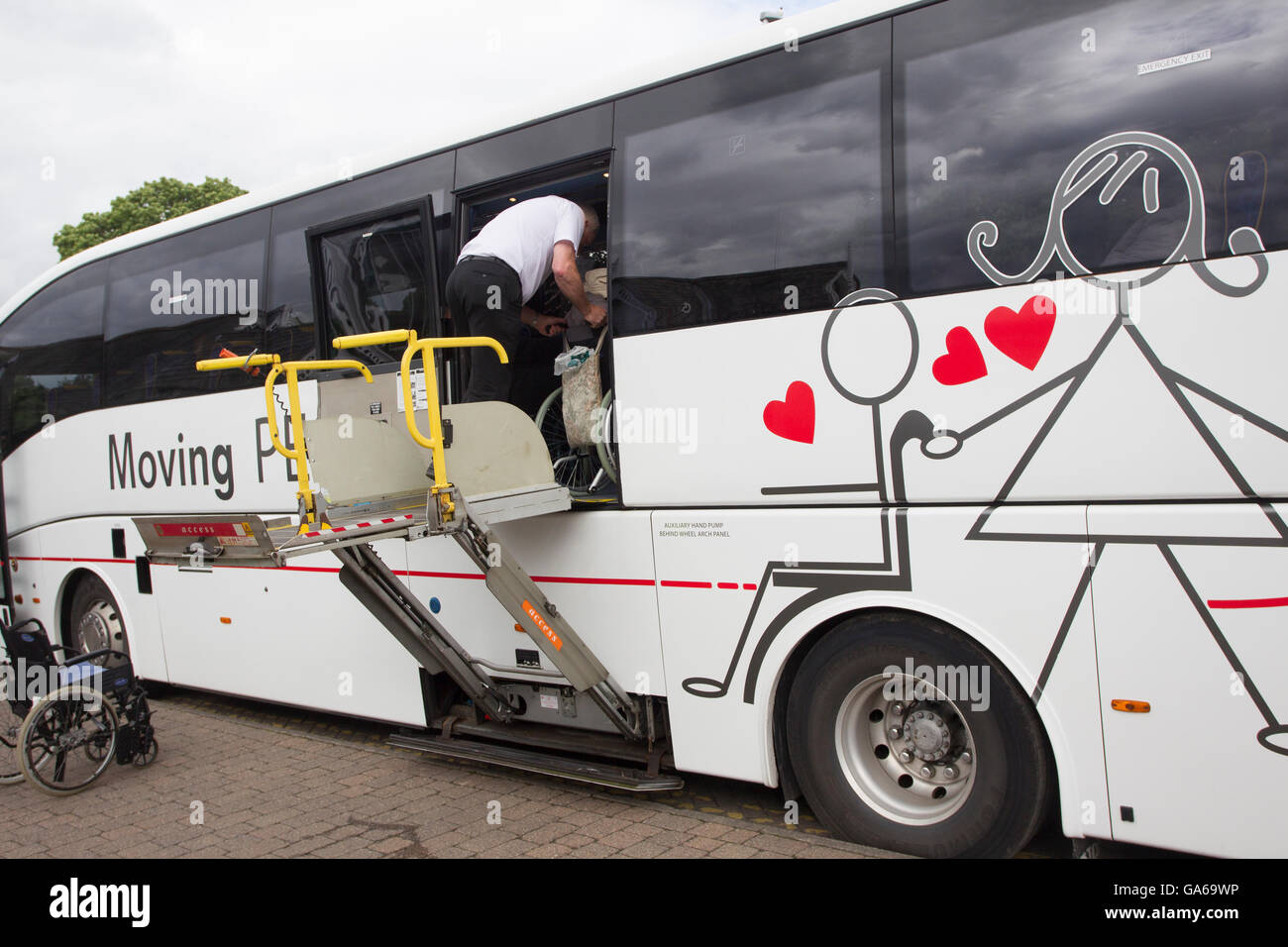 Moving People Ltd Specially adapted coaches for breaks for disabled ...
