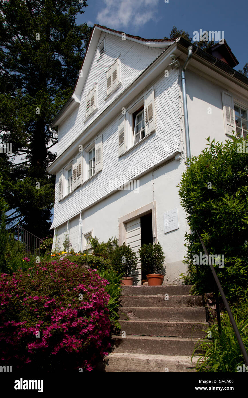 Brahmshaus building, museum, Baden-Baden, Black Forest, Baden ...
