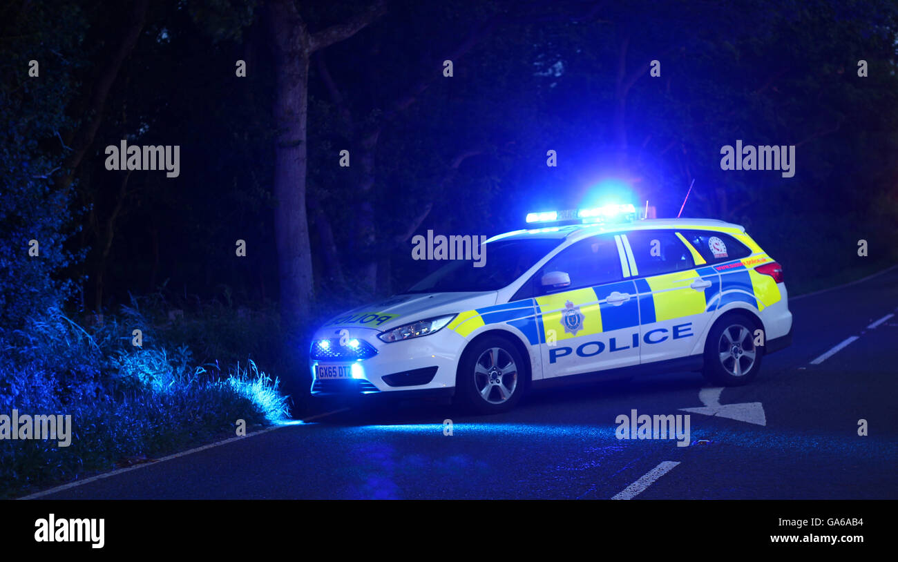 Vehicle blocking road hi-res stock photography and images - Alamy