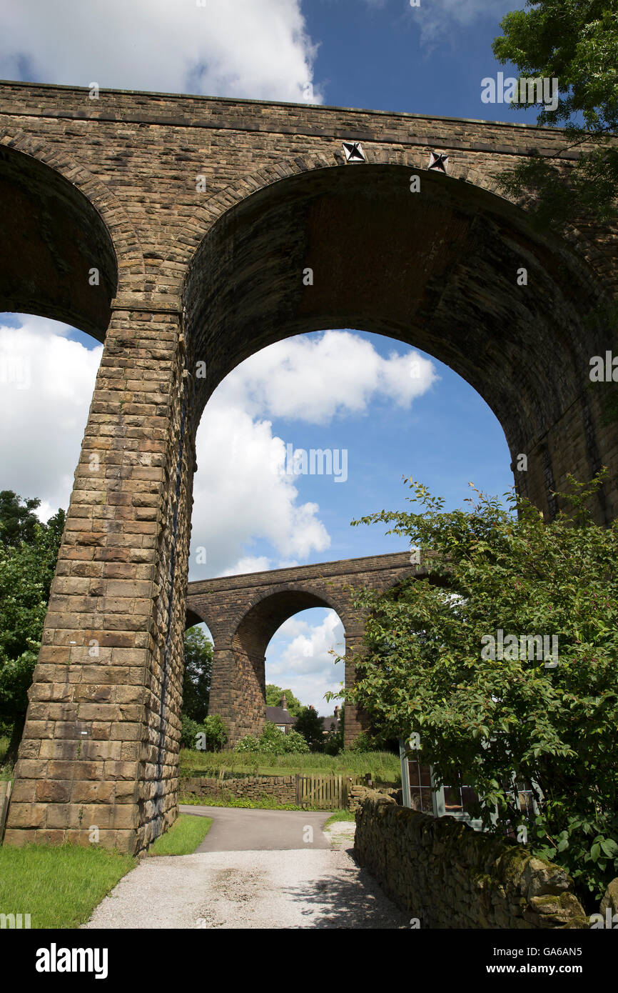 Chapel milton viaduct hi-res stock photography and images - Alamy