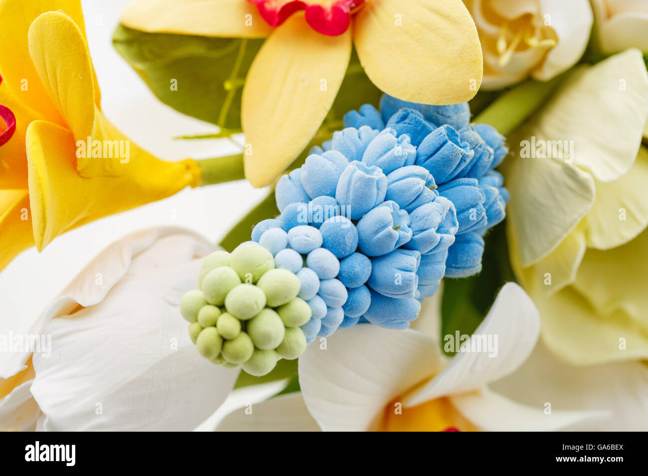 Beautiful spring flower bouquet Stock Photo - Alamy