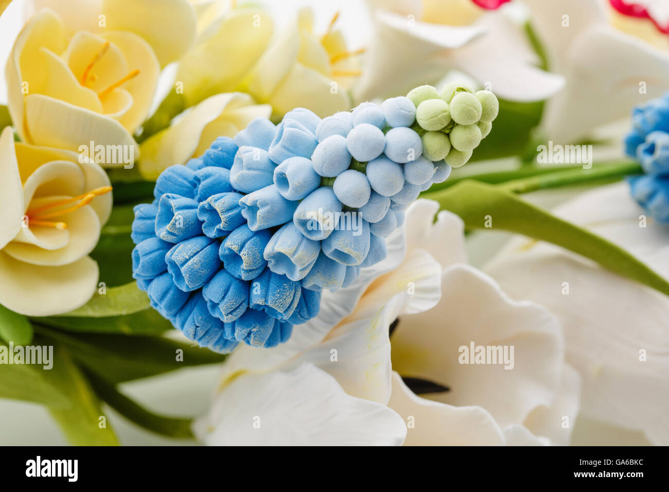Beautiful spring flower bouquet Stock Photo - Alamy
