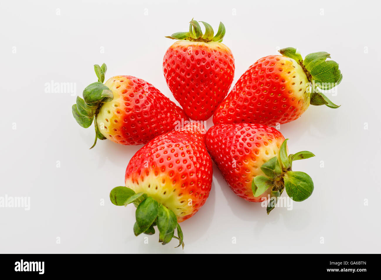 Closeup fully ripe strawberry hi-res stock photography and images - Alamy