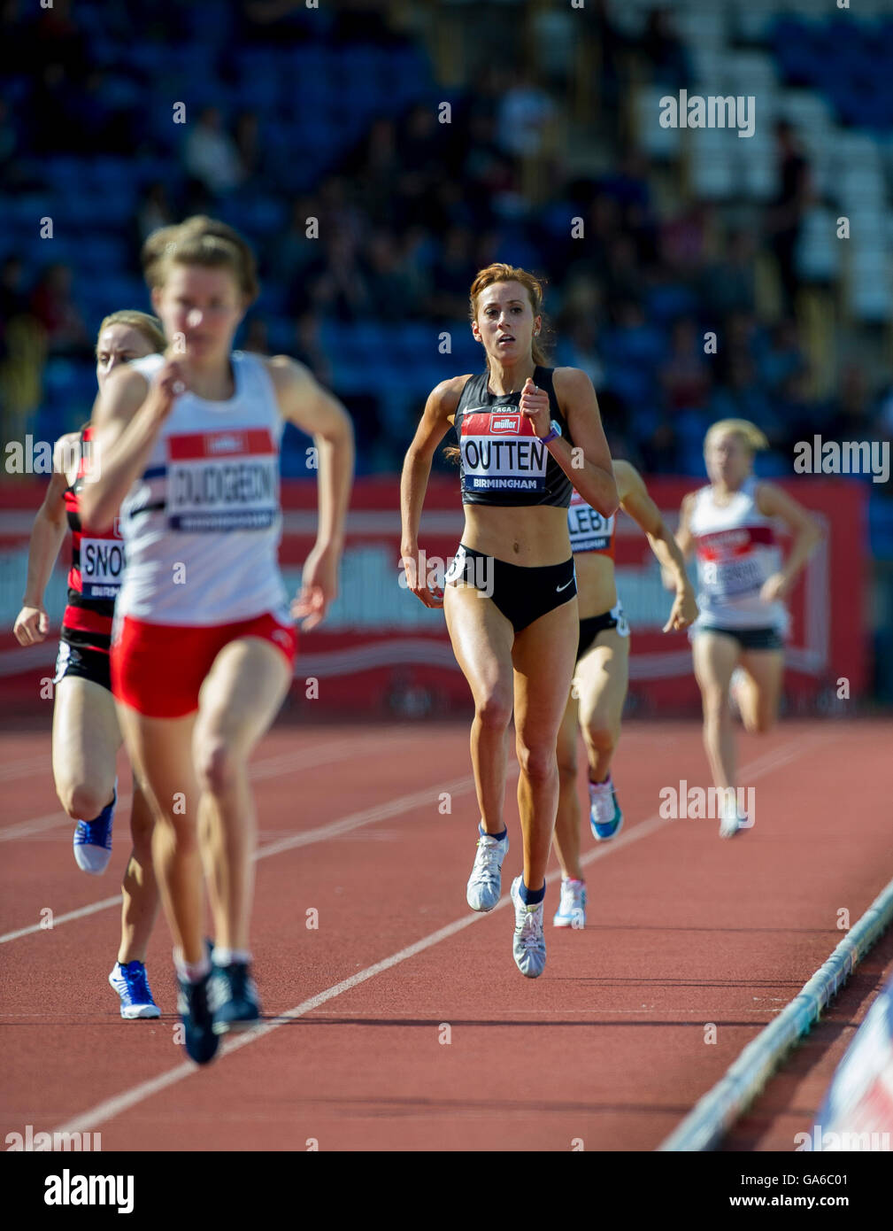 Birmingham 25th June 2016, Georgina Outten competing in the Women's ...