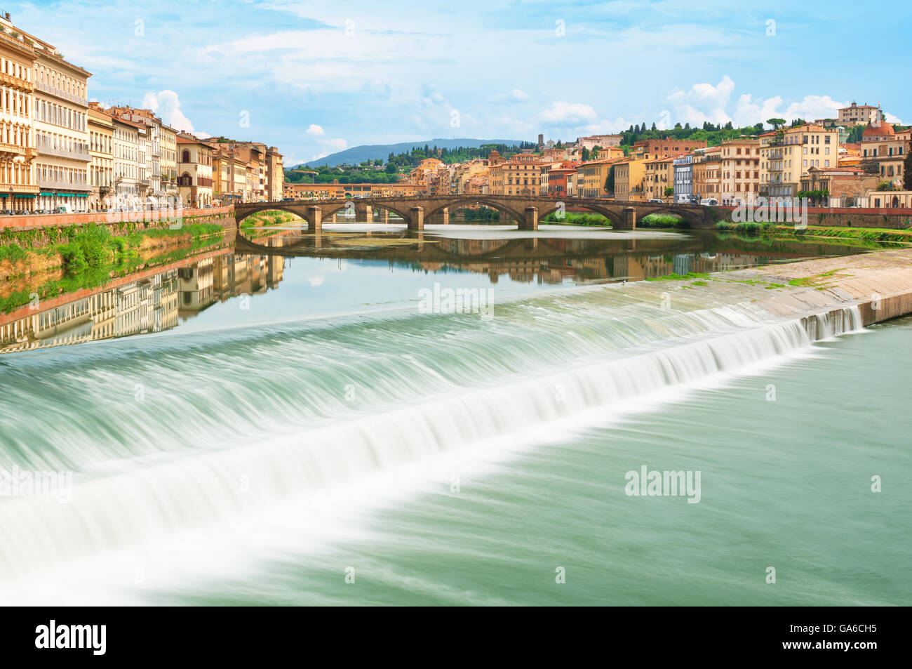 River Arno in Florence Tuscany, Italy Stock Photo - Alamy