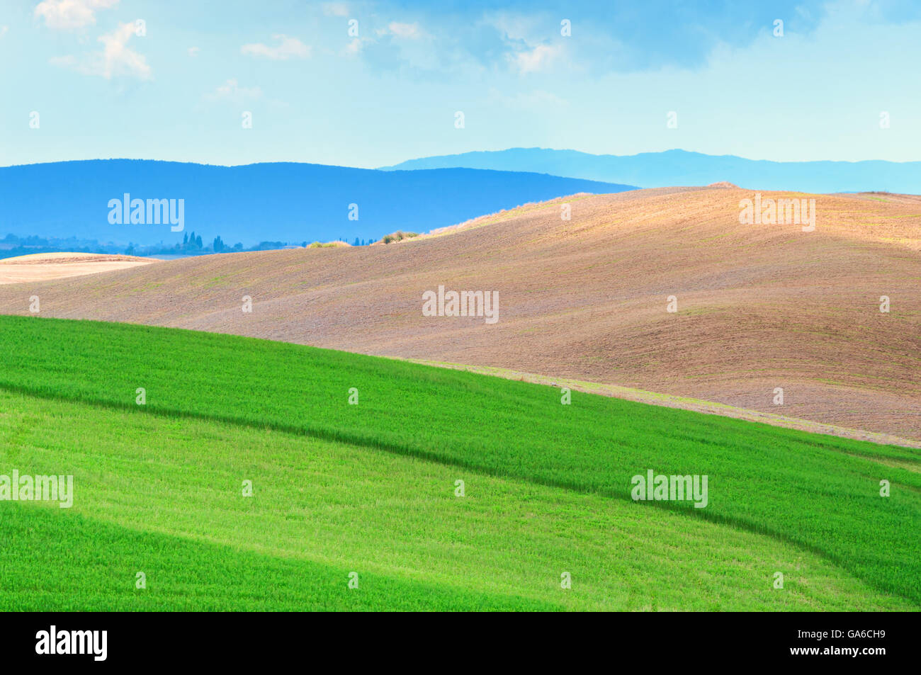 Abstract landscape countryside hi-res stock photography and images - Alamy