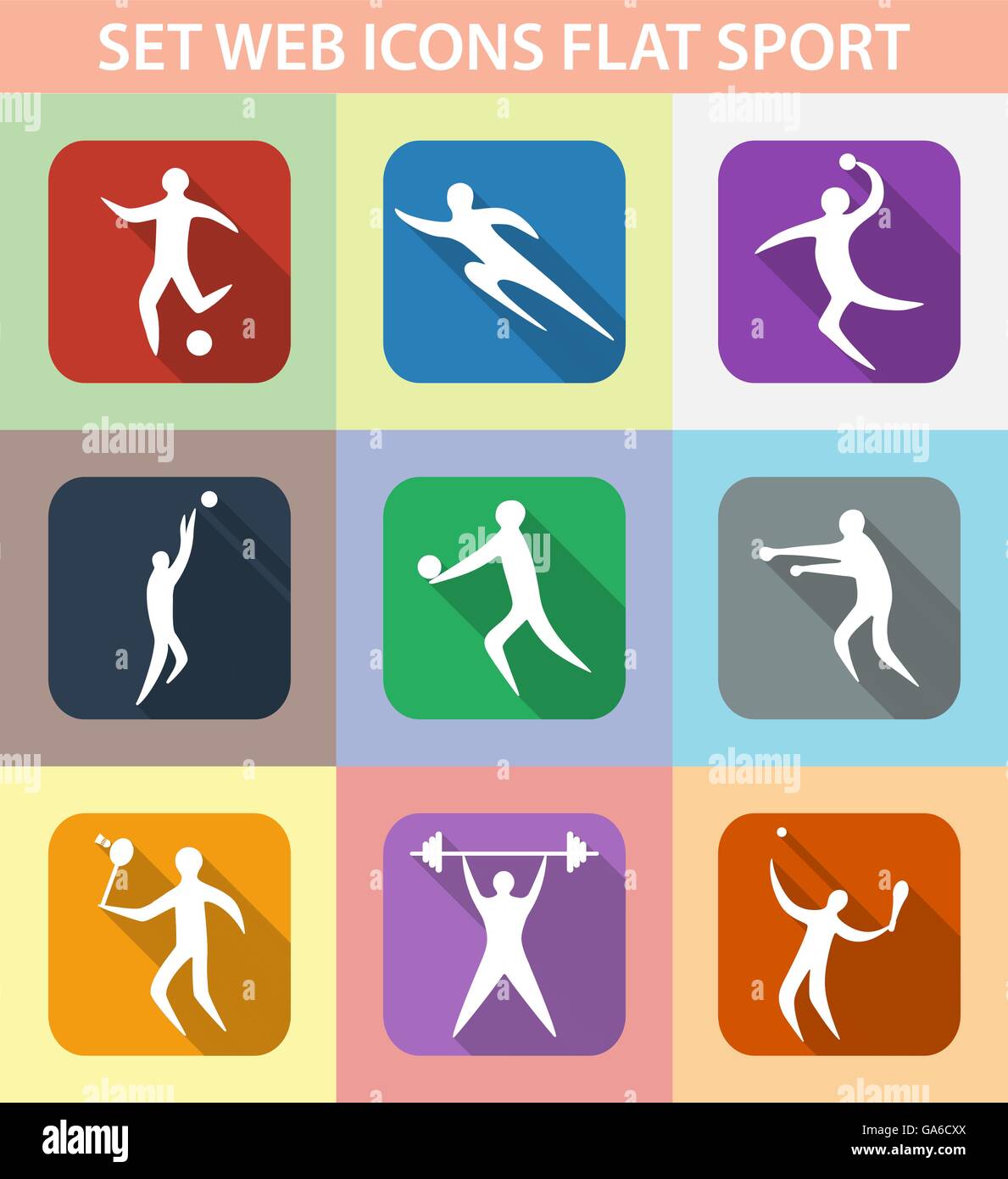 Set of sports games Stock Vector Image & Art - Alamy