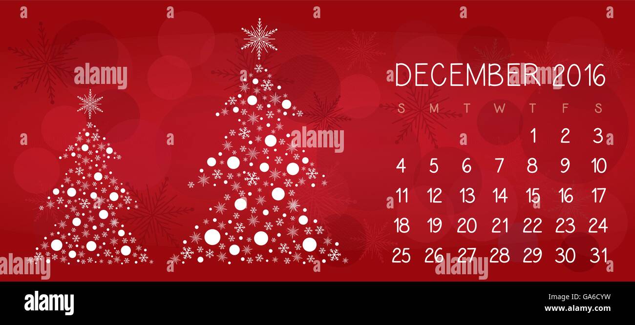December 2016 Stock Vector Images - Alamy