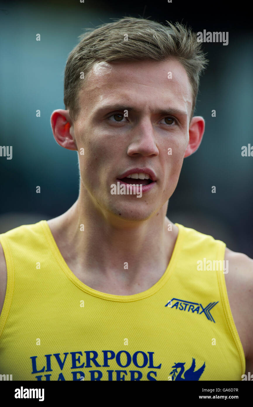 Birmingham 25th June 2016, Jamie Webb competing in the Men's 800m ...
