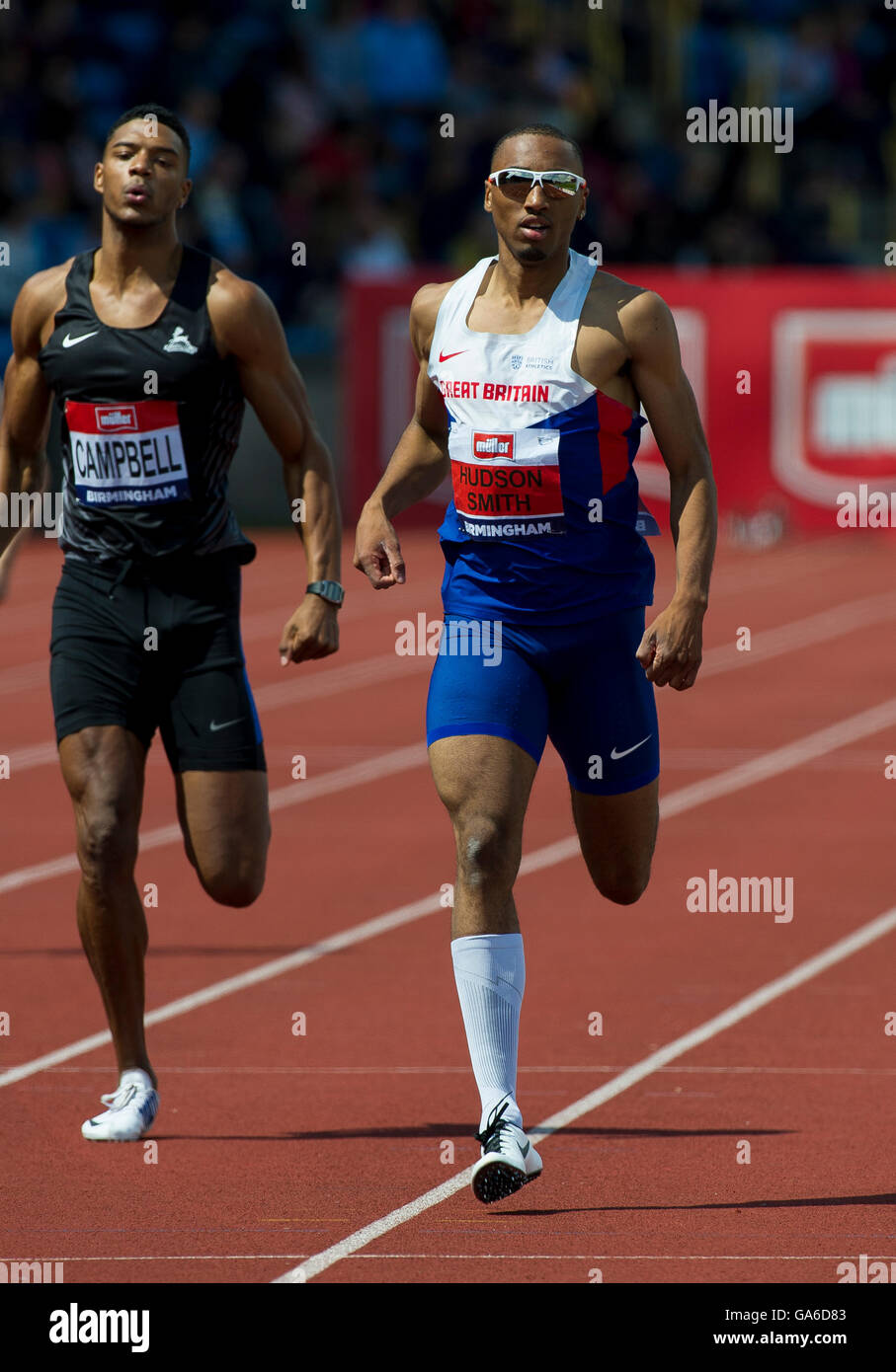 Birmingham 25th June 2016, Matthew Hudson-Smith competing in the Men's ...