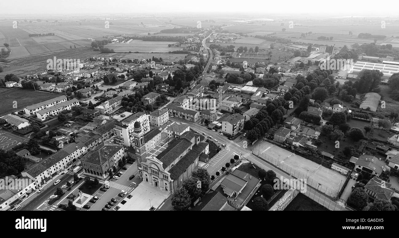 Aerial italy country Black and White Stock Photos & Images - Alamy