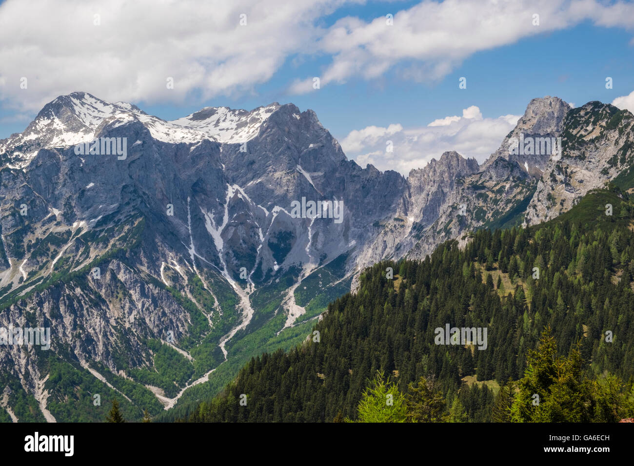 Großer Buchstein , Mountain, Nationalpark Gesäuse, Styria, Austria ...