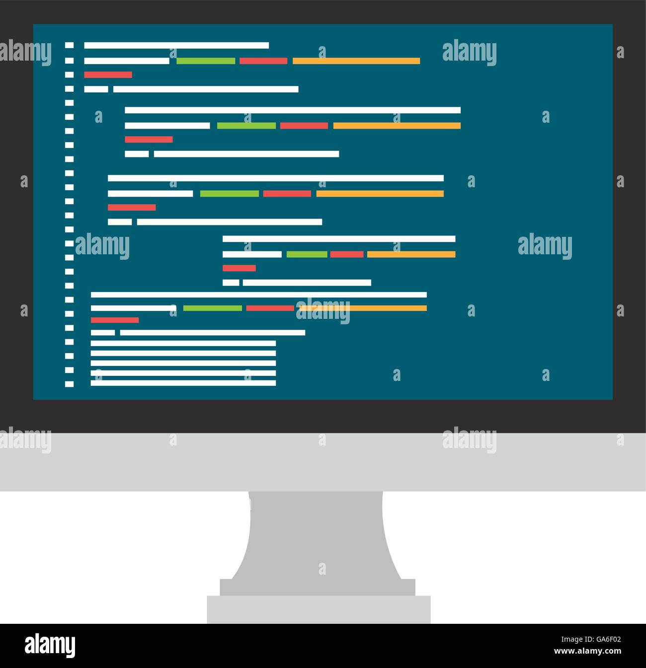 electronic device screen, vector graphic Stock Vector Image & Art - Alamy