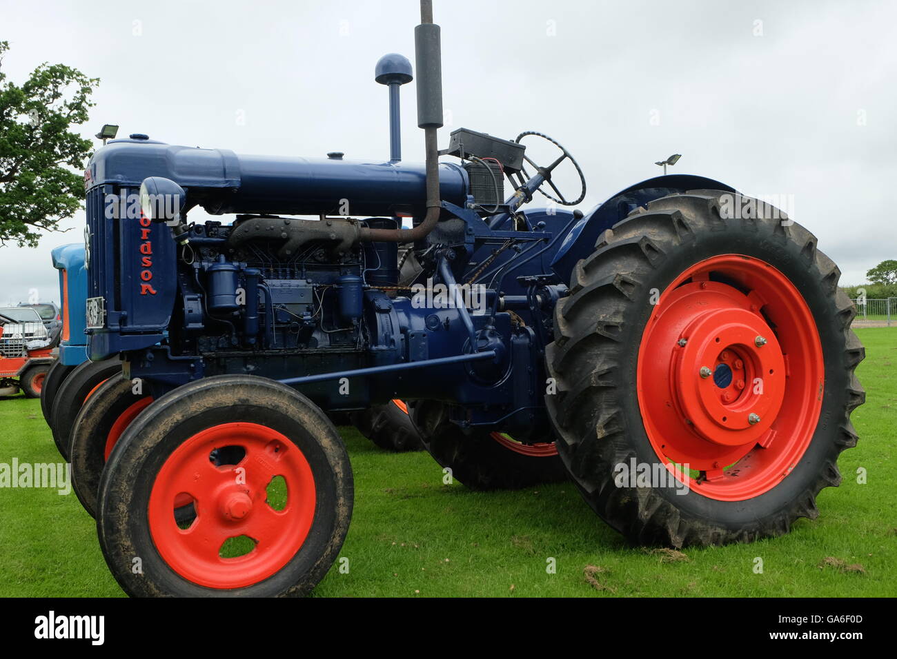 Vintage Fordson Tractor Stock Photo - Alamy