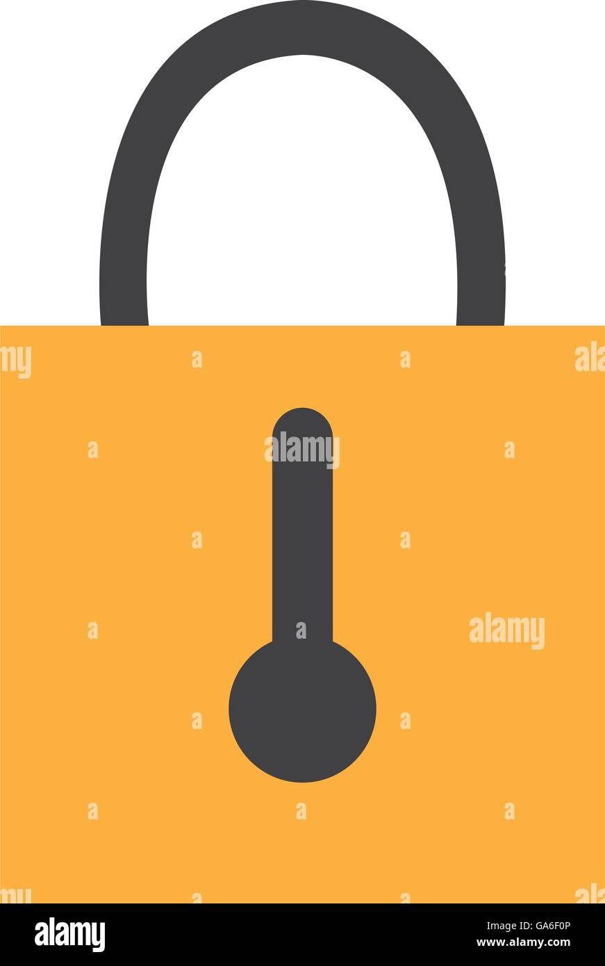 security lock closed, vector graphic Stock Vector Image & Art - Alamy