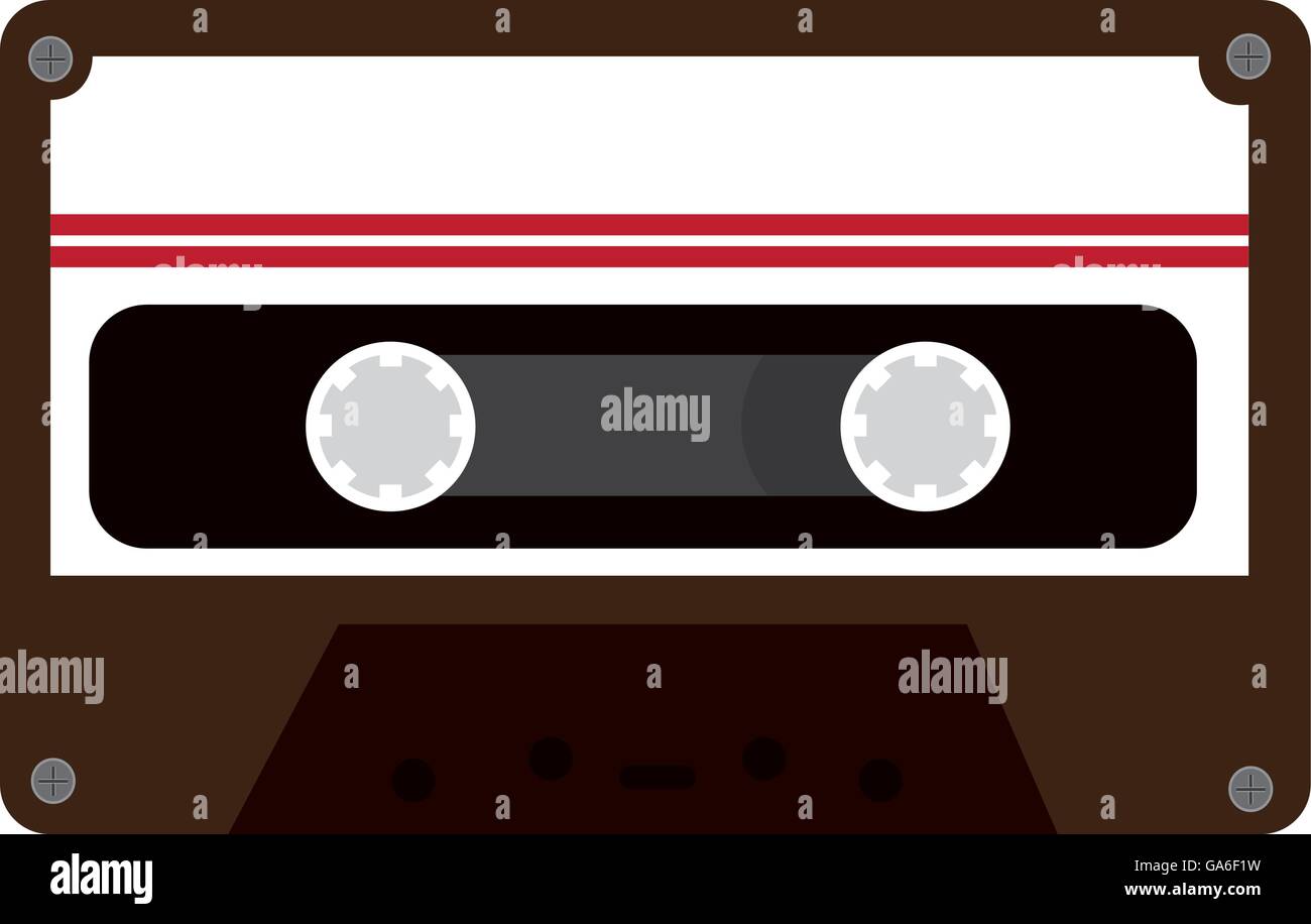 colorful old cassette, vector graphic Stock Vector Image & Art - Alamy