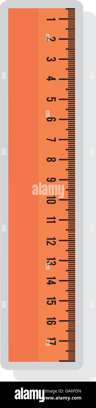 colorful school ruler, vector graphic Stock Vector Image & Art - Alamy