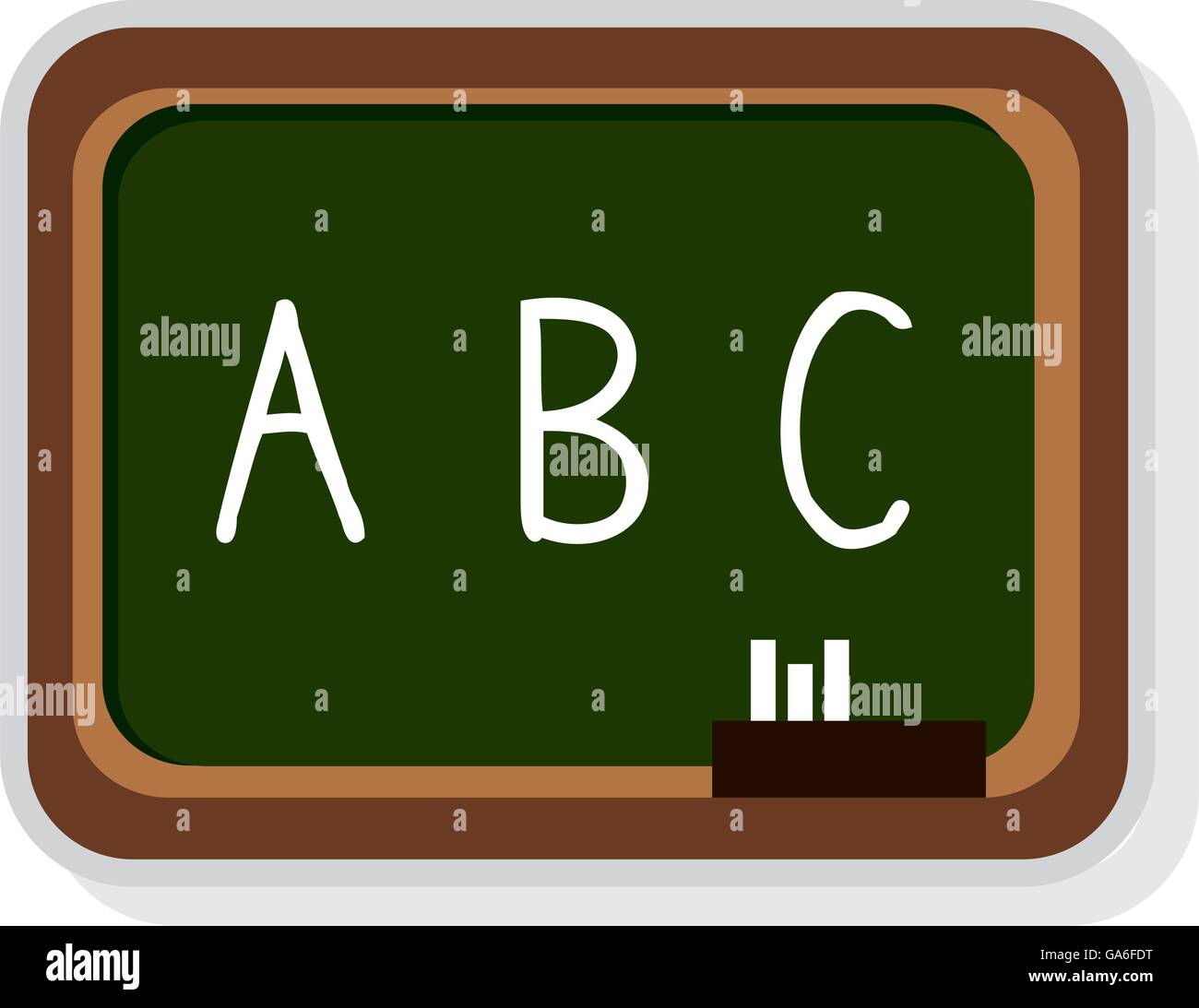 colorful school board, vector graphic Stock Vector Image & Art - Alamy