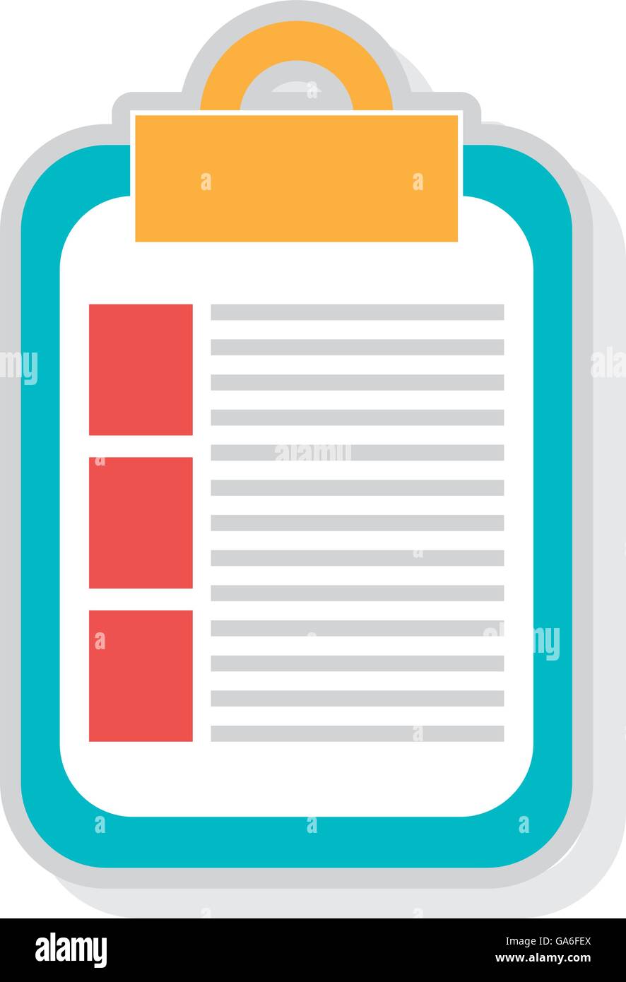 colorful check list, vector graphic Stock Vector Image & Art - Alamy