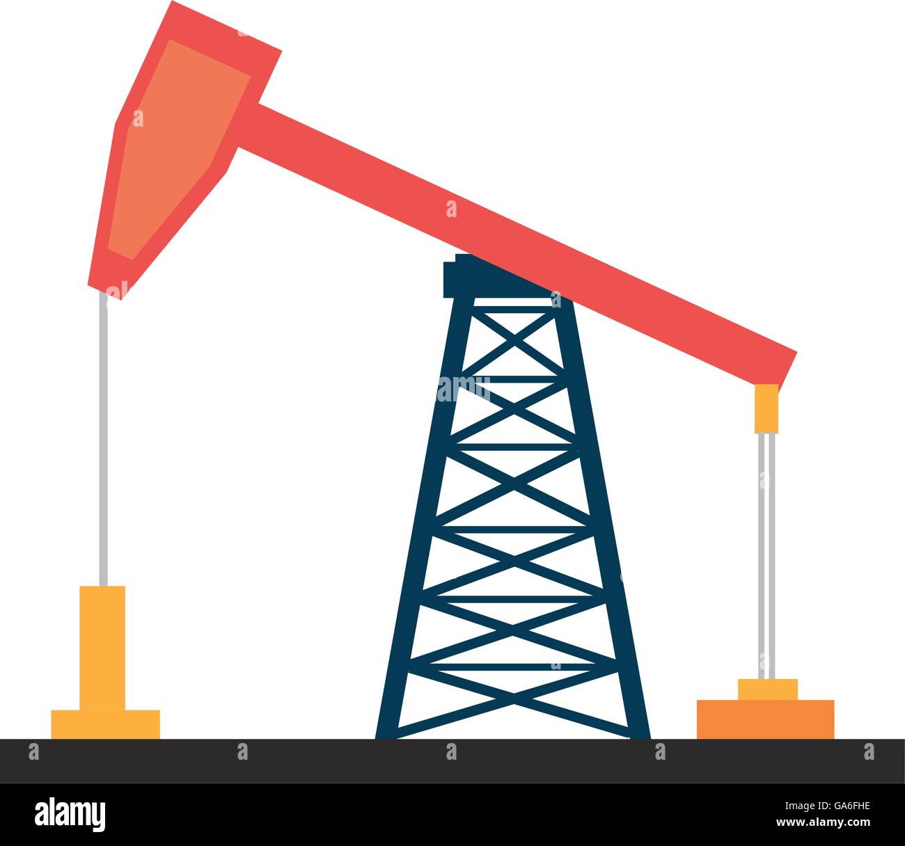 colorful petro oil machine, vector graphic Stock Vector Image & Art - Alamy