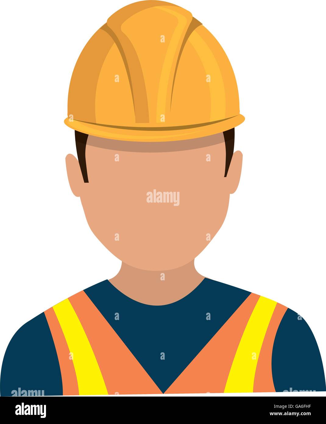 avatar worker man, vector graphic Stock Vector Image & Art - Alamy