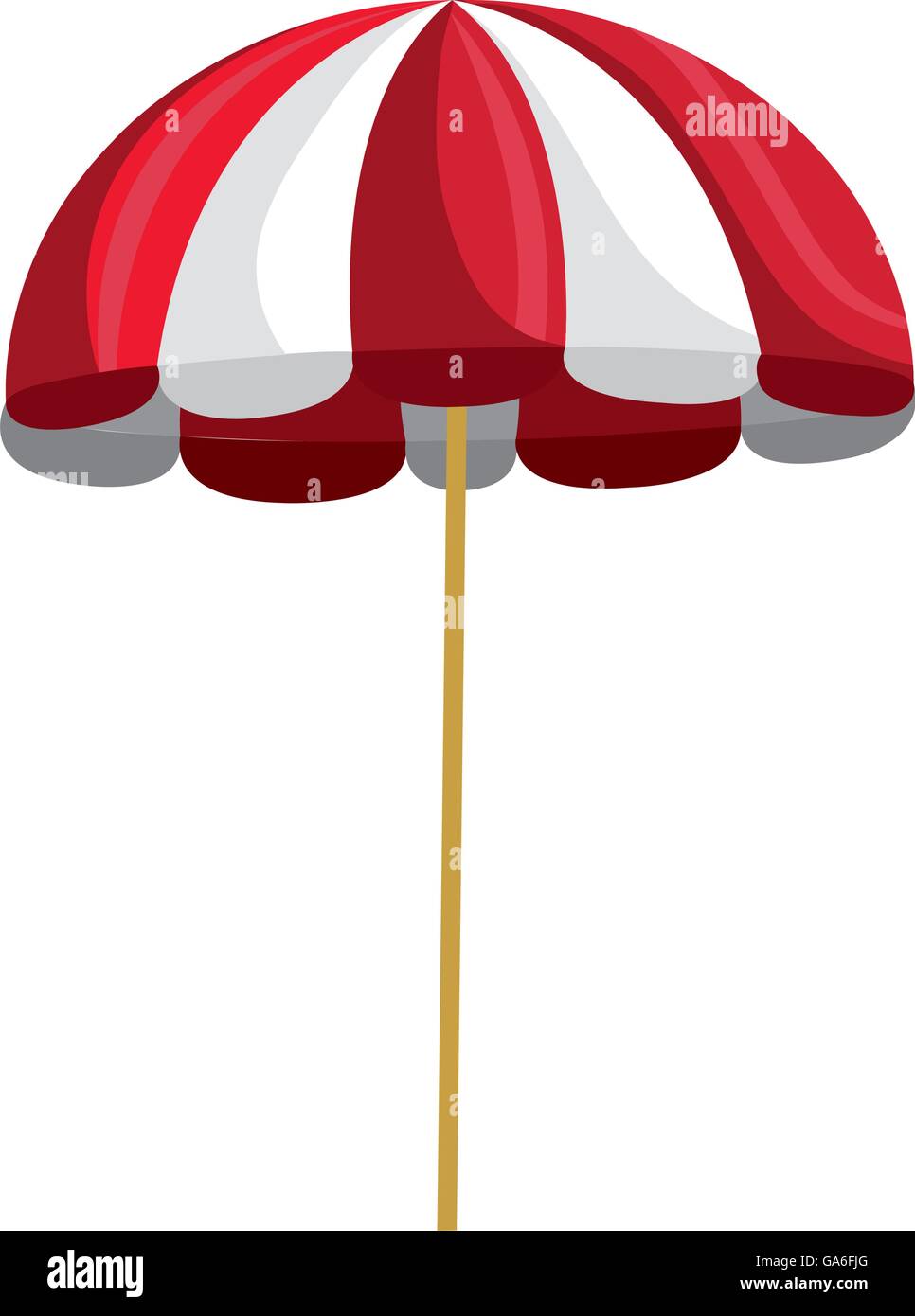 colorful beach umbrella, vector graphic Stock Vector Image & Art - Alamy