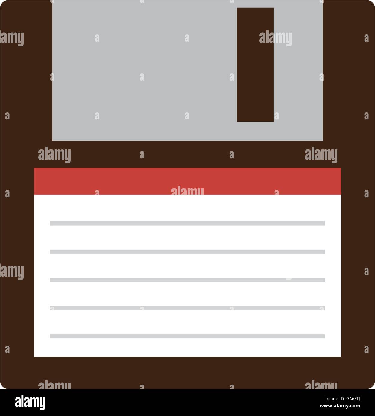 Classic diskette from 90s isolated Stock Vector Image & Art - Alamy