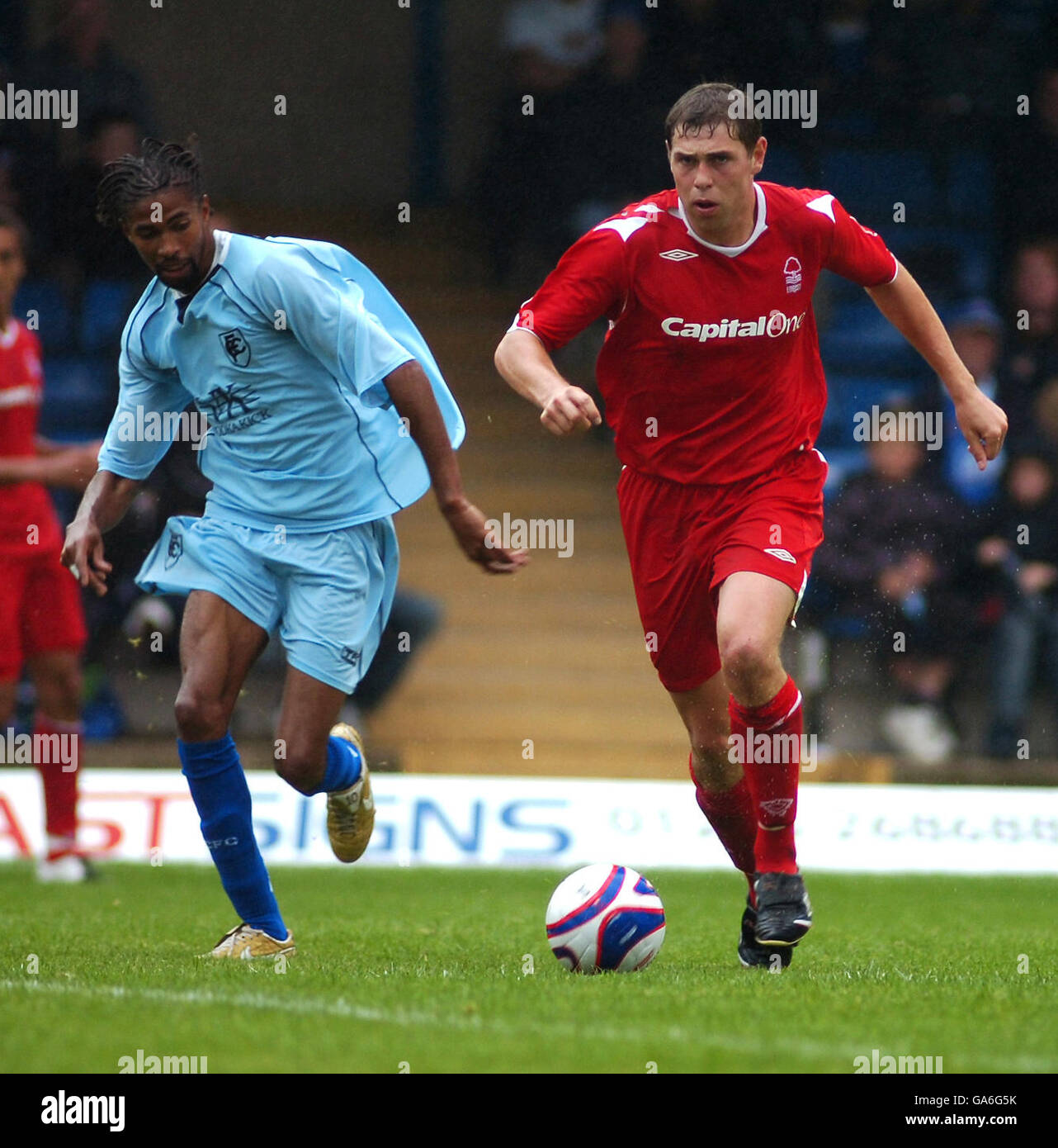 Soccer - Friendly - Chesterfield v Nottingham Forest - Saltergate Stock ...