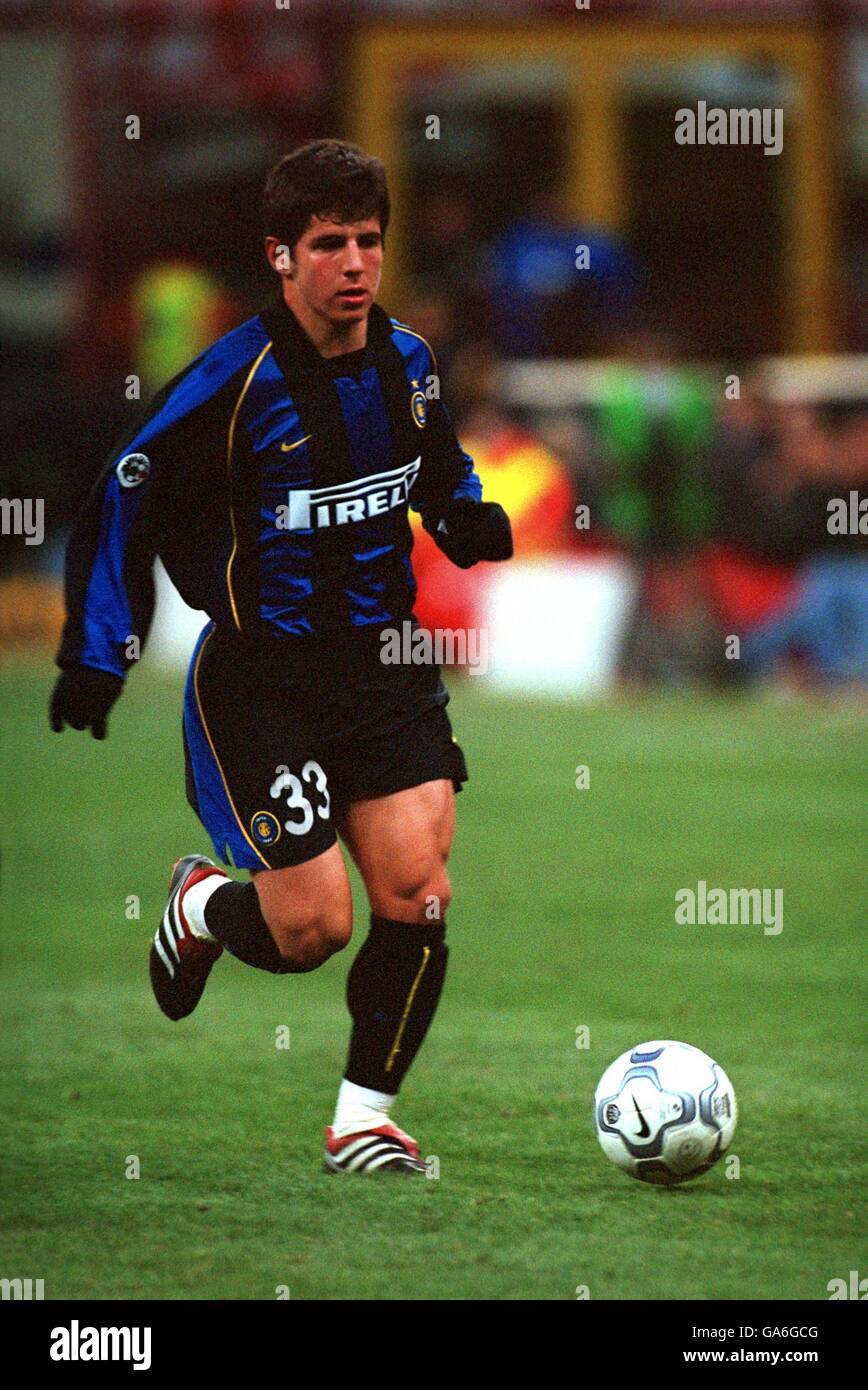 Soccer uefa cup third round leg inter milan ipswich town hi-res stock ...