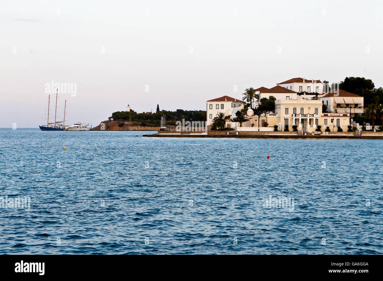 Spetses town with horse and carriage hi-res stock photography and ...