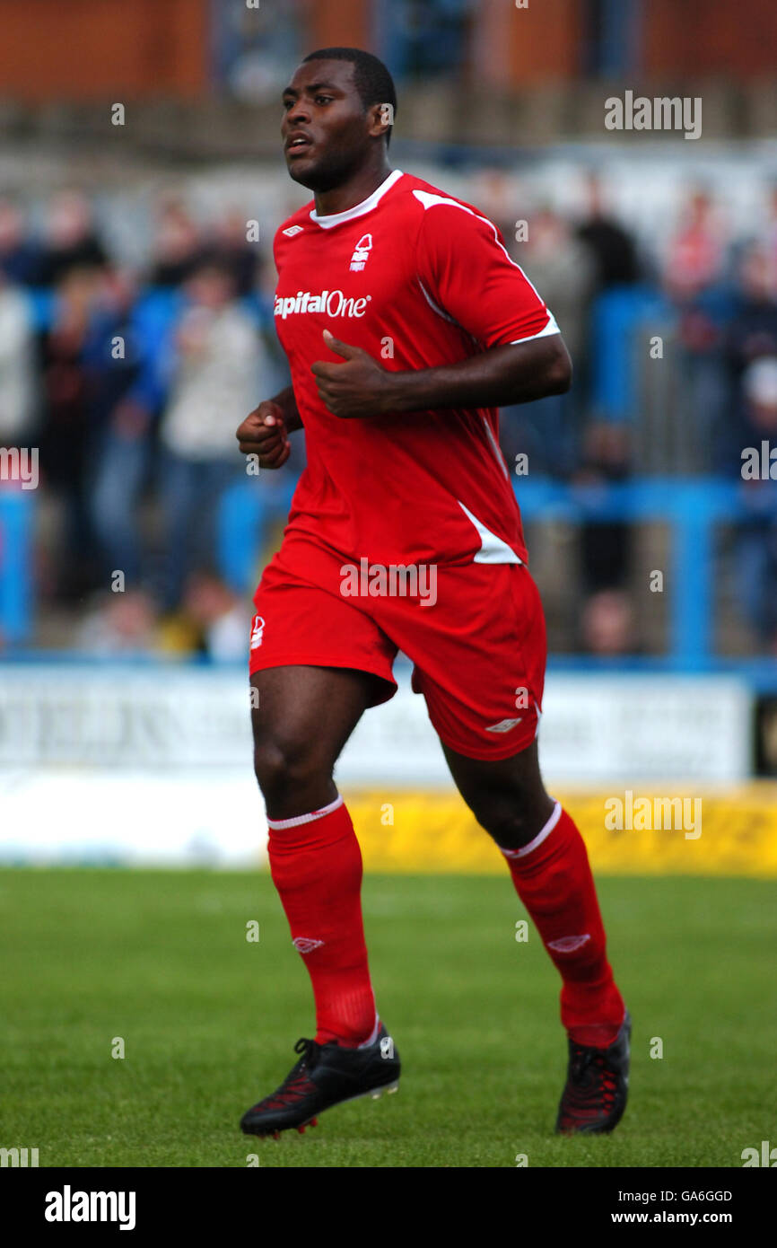Soccer - Friendly - Chesterfield v Nottingham Forest - Saltergate Stock ...